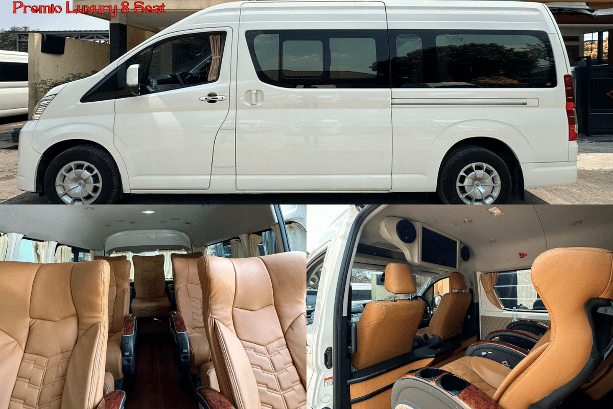 Premio Luxury Vip 8 Seat – Yoshi Trans Holiday